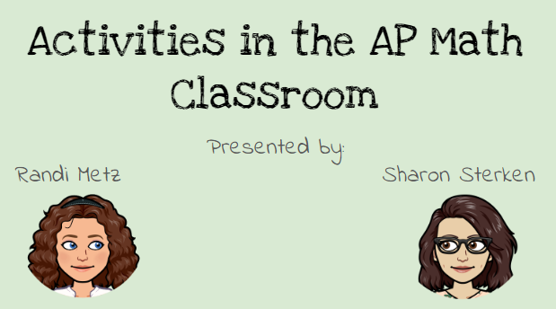Webinar: Activities in the AP Math Classroom by Global Math Department