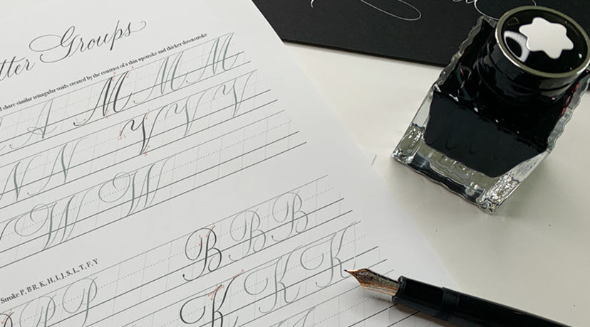 Webinar: Copperplate Calligraphy, Part 2 - Capitals by MONTBLANC