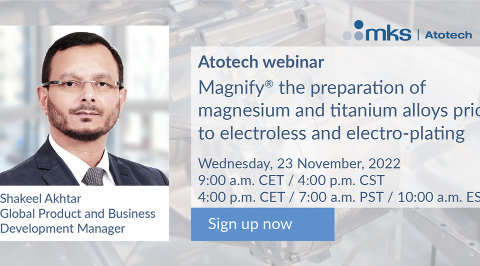 Webinar: Magnify® the preparation of magnesium and titanium alloys ...