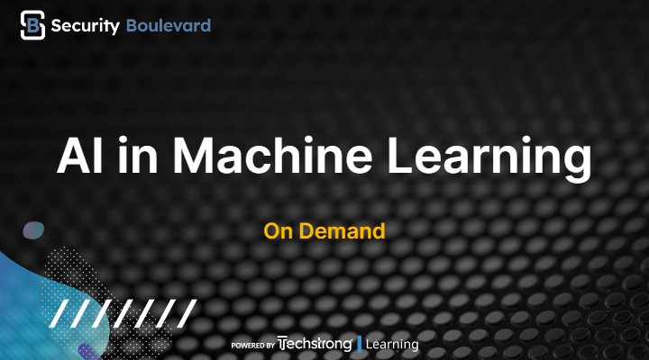 Webinar: AI in Machine Learning by Techstrong Learning