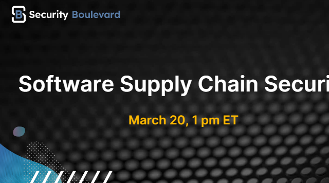 Webinar: Software Supply Chain Security by Techstrong Learning