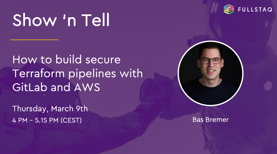 Webinar: How to build secure Terraform pipelines with GitLab and AWS by ... Webinar: How to build secure Terraform pipelines with GitLab and AWS by ...