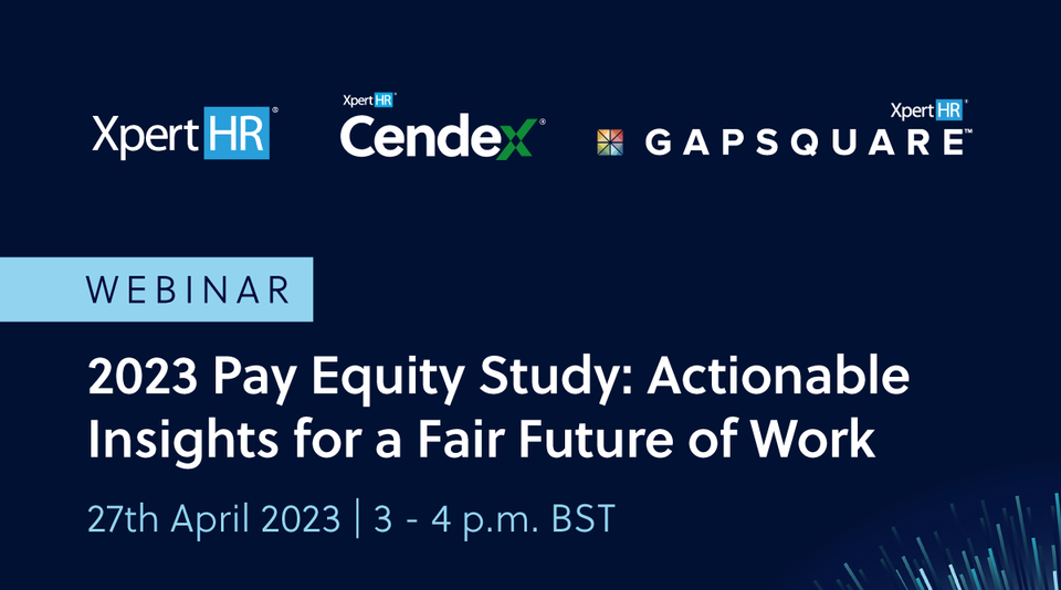 Webinar: UK: 2023 Pay Equity Study: Actionable Insights for a Fair ...