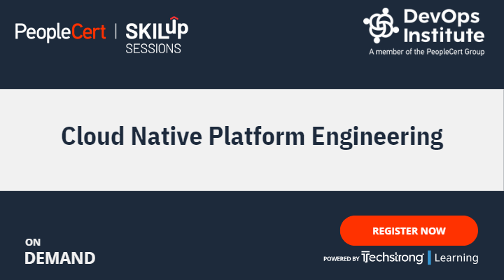 Webinar: Cloud Native Platform Engineering (NAMER/EMEA) by Techstrong Learning