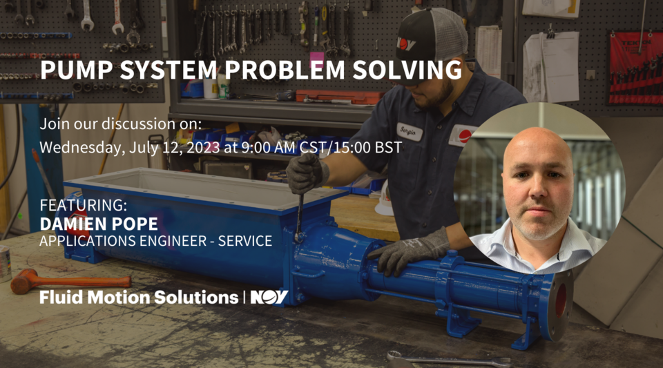 Webinar: Pump System Problem Solving by NOV
