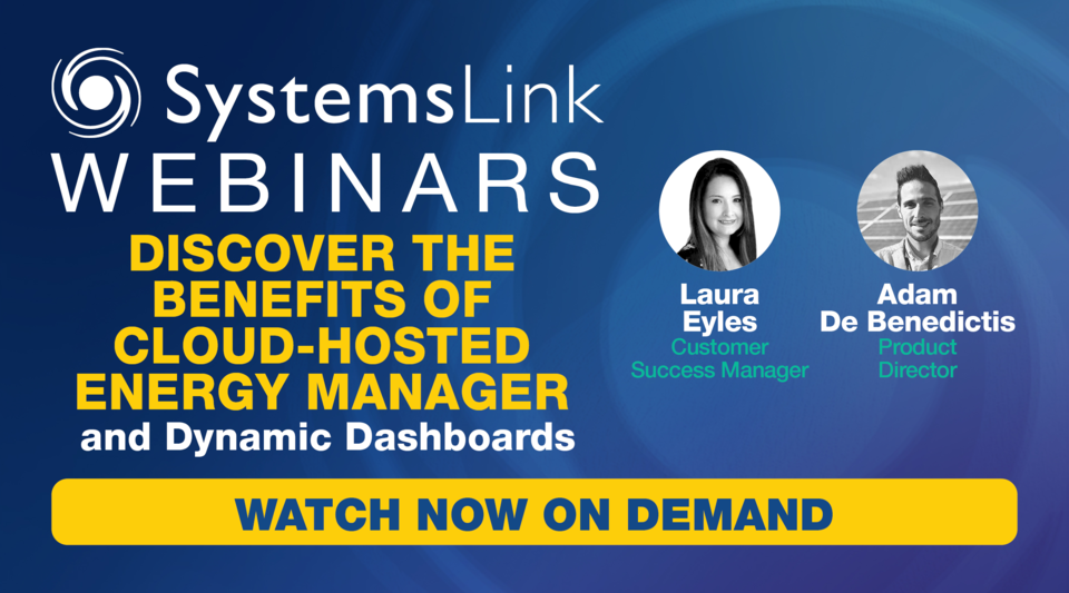 Webinar: Discover the Benefits of Cloud-Hosted Energy Manager and ...