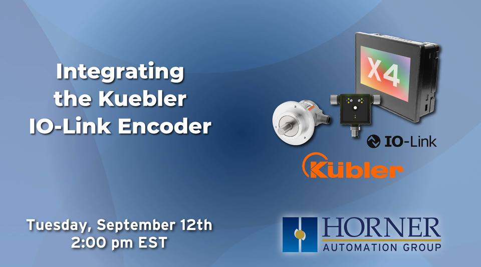 Webinar: Integrating the Kuebler IO-Link Encoder by Horner Automation