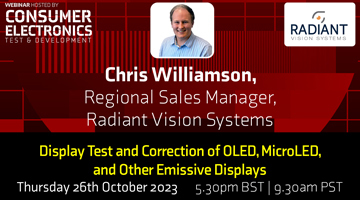 Webinar: Display Test and Correction of OLED, MicroLED, and Other ...