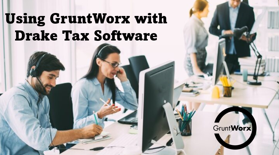 Webinar: Using GruntWorx with Drake Tax Software by GruntWorx