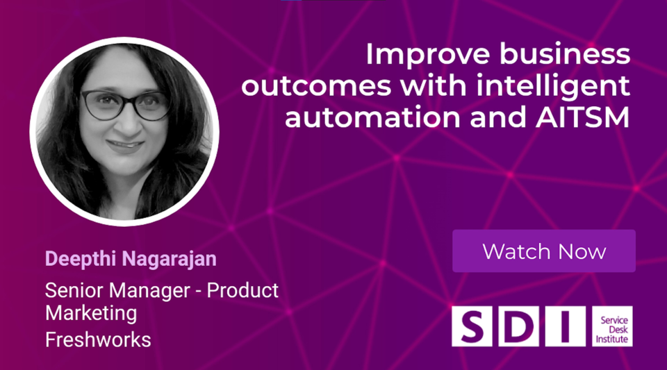 Webinar: The Digital Service Desk: Improve business outcomes with ...