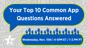 Webinar: Your Top 10 Common App Questions Answered! by EducationUSA Canada
