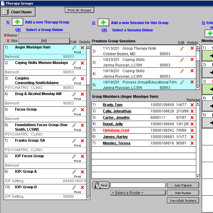 Webinar: Group Therapy Notes by ICANotes