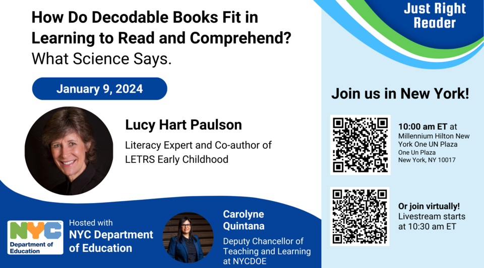 Webinar: New York City Symposium by Just Right Reader