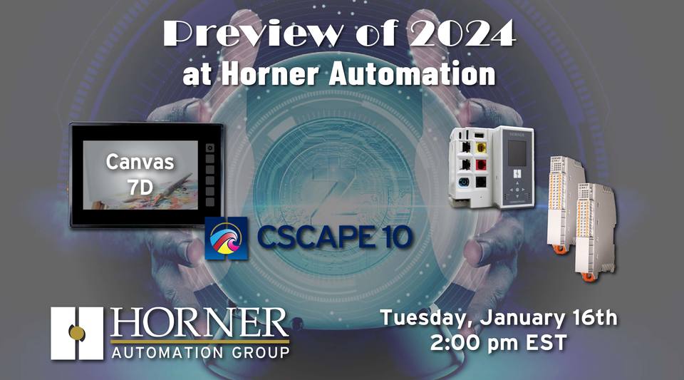 Webinar: Preview of 2024 at Horner Automation by Horner Automation
