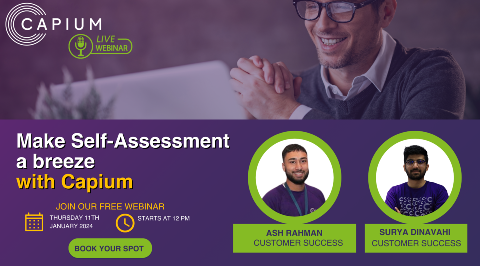 Webinar: Make Self-Assessment a breeze with Capium by Capium