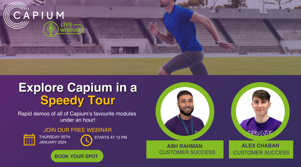 Webinar: Explore Capium's Full Suite in 45 minutes! by Capium