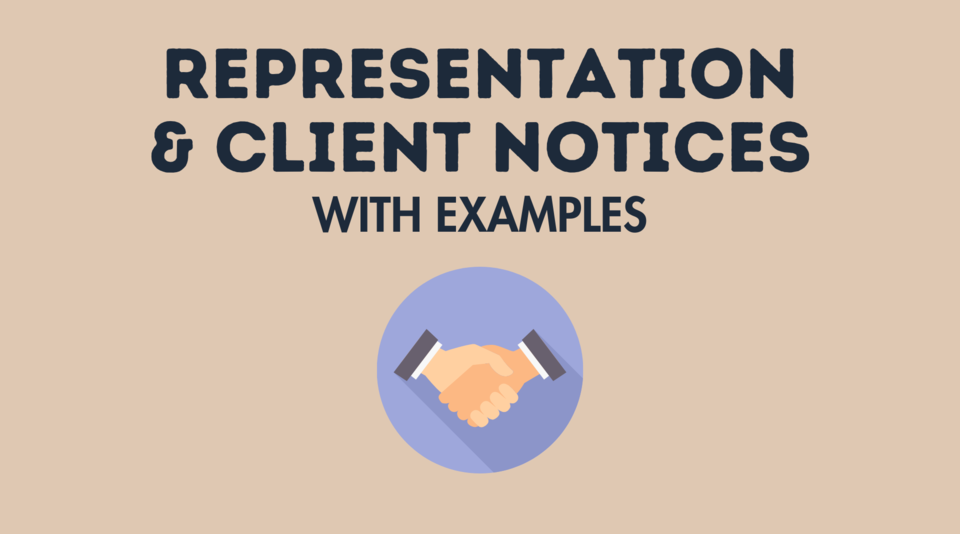 Webinar: Representation and Client Notices with Case Examples by Tax ...