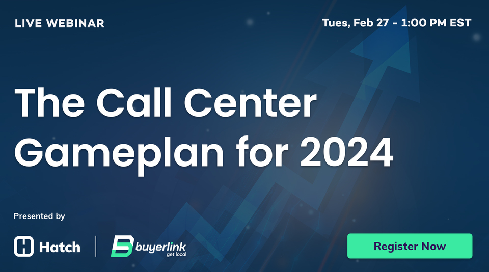Webinar: The Call Center Gameplan for 2024 by Hatch