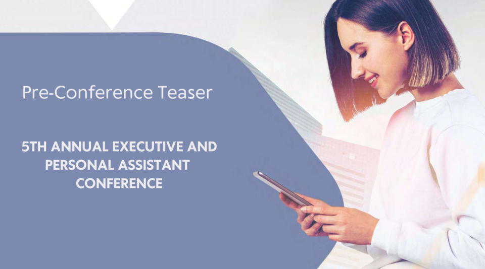 Webinar: Free Pre-Conference teaser of the EXECUTIVE & PERSONAL ...