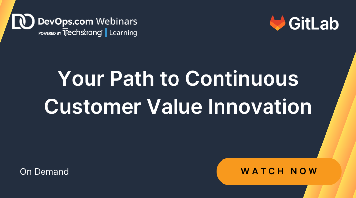 Webinar: Unlock Operational Excellence with AWS and GitLab: Your Path to Continuous Customer ...