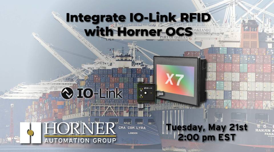 Webinar: Integrate IO-Link RFID with Horner OCS by Horner Automation