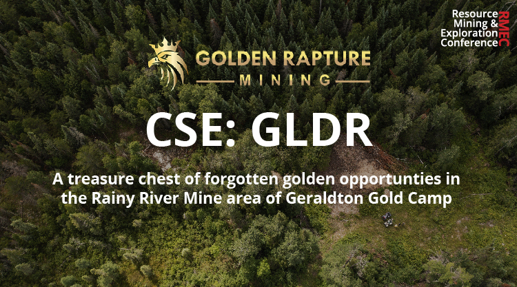 Webinar: RMEC Series - Golden Rapture Mining - CSE: GLDR by SagacityCM