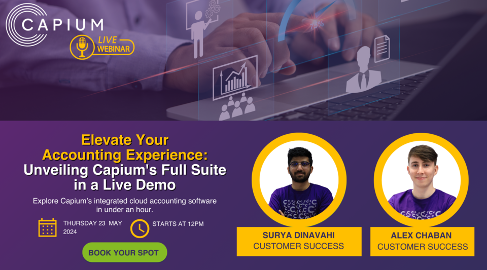 Webinar: Elevate Your Accounting Experience: Unveiling Capium's Full ...