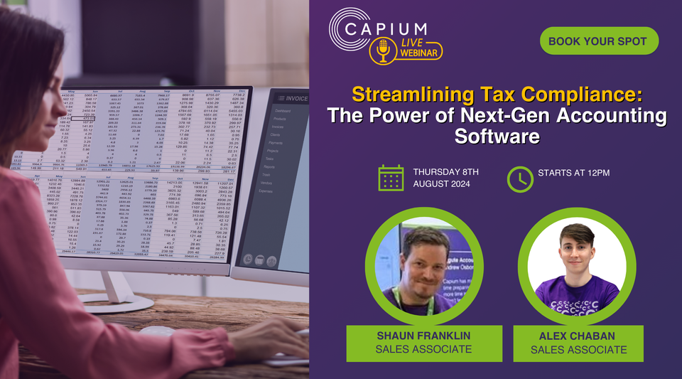 Webinar: Streamlining Tax Compliance: The Power of Next-Gen Accounting ...