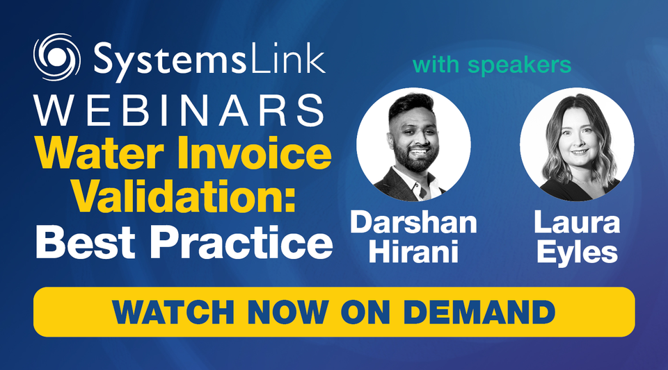 Webinar: Water Invoice Validation - Best Practice by SystemsLink