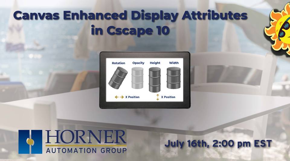 Webinar: Canvas Enhanced Display Attributes in Cscape 10 by Horner ...