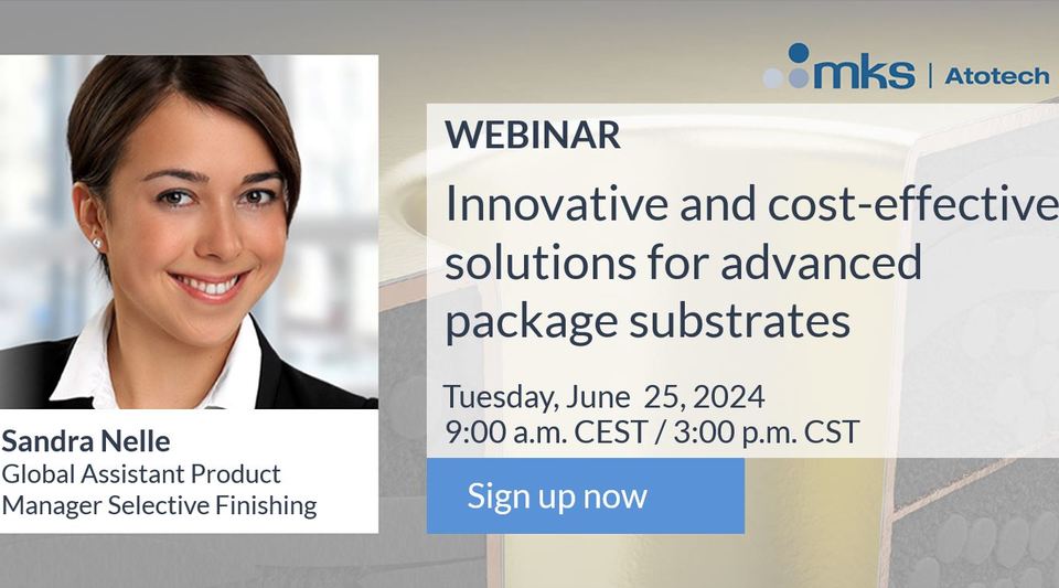 Webinar: Innovative and cost-effective solutions for ENIG and ENEPIG by ...